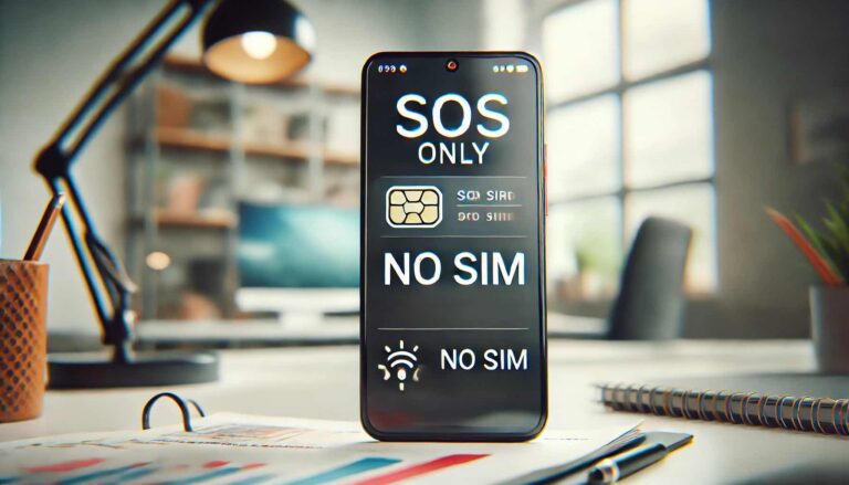 Why Does My Phone Say SOS Only and No SIM? Easy Fixes